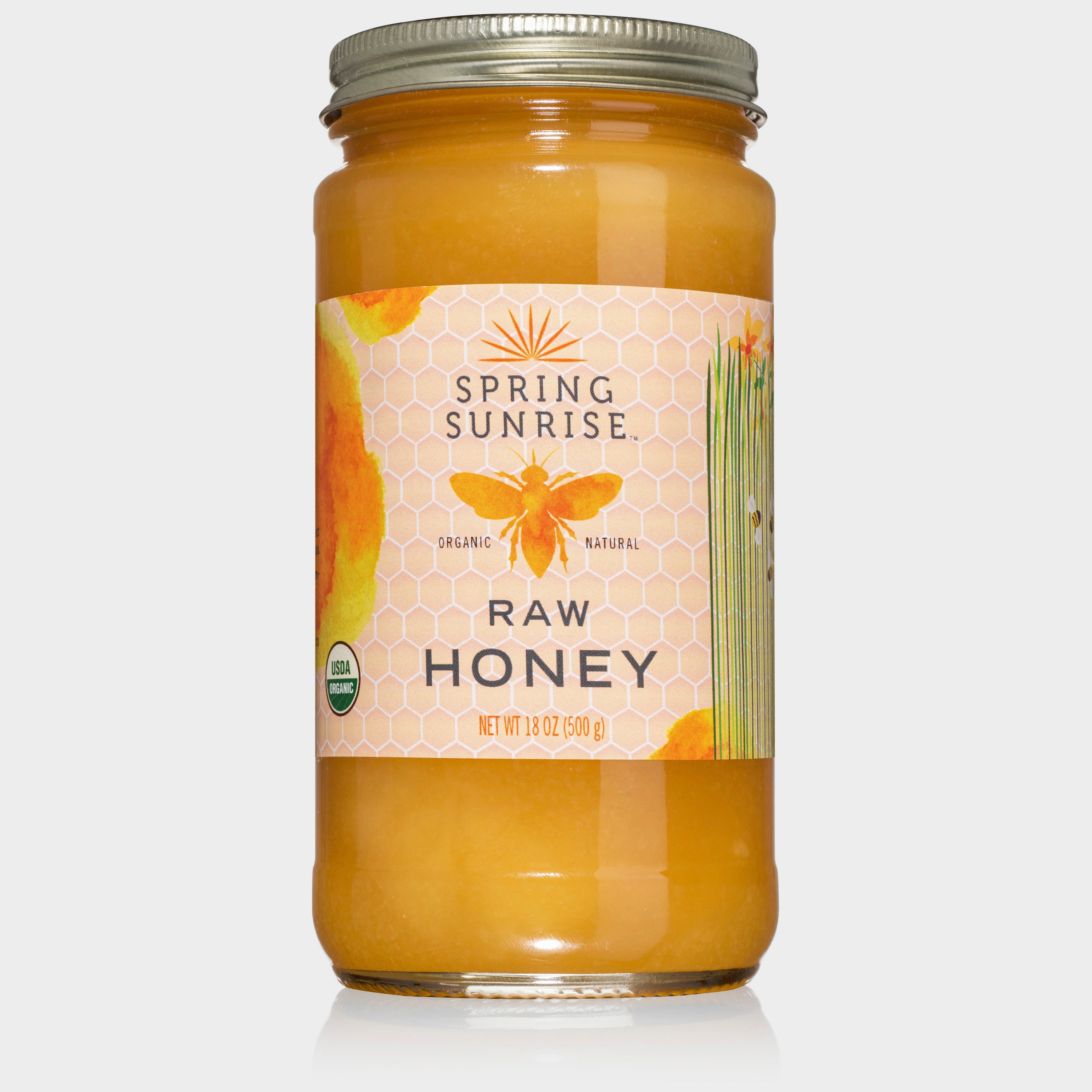 Spring Sunrise Raw Honey - Organic – TeaLight Teas